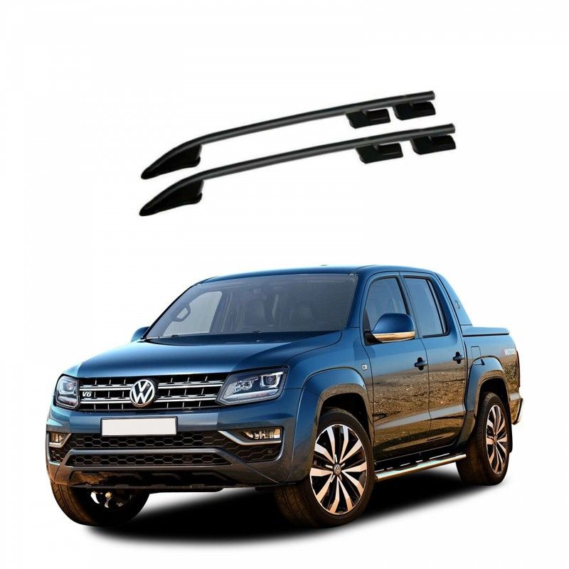 Barras SPORT Black Alu. mod:S5 VW. Amarok Double Cab 2010> 400205 — Totcar